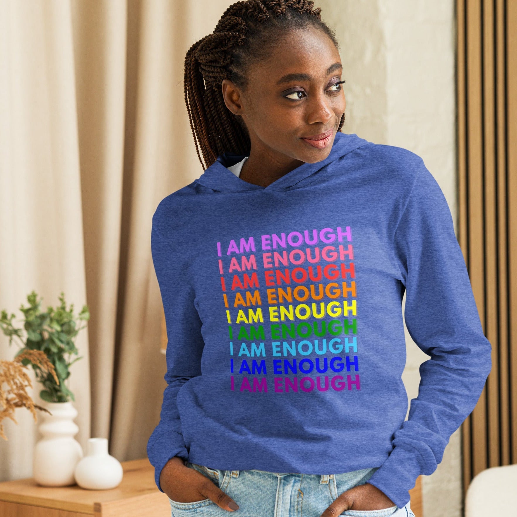 Women's Long Sleeve T-Shirts and Sweatshirts by I Am Enough Collection